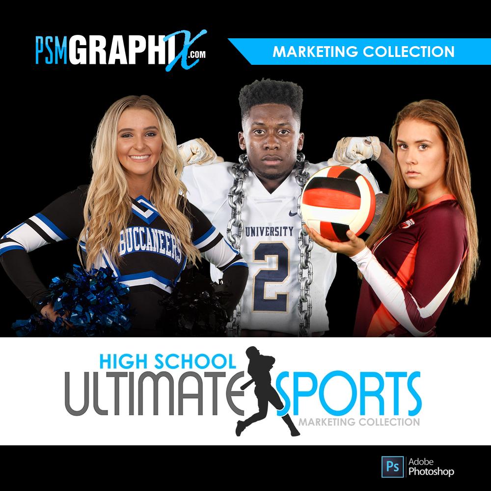 High School Sports Marketing Photoshop Templates – PSMGraphix