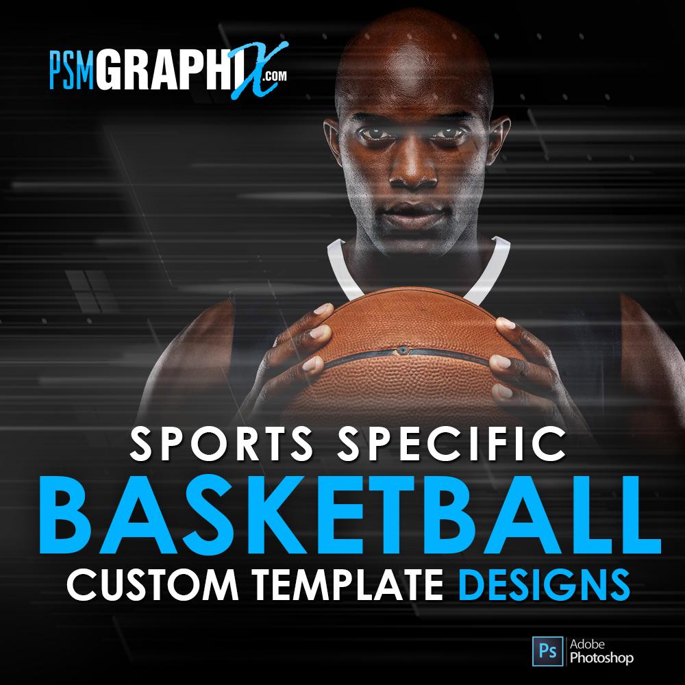 Custom Photoshop Templates - Basketball Designs – PSMGraphix