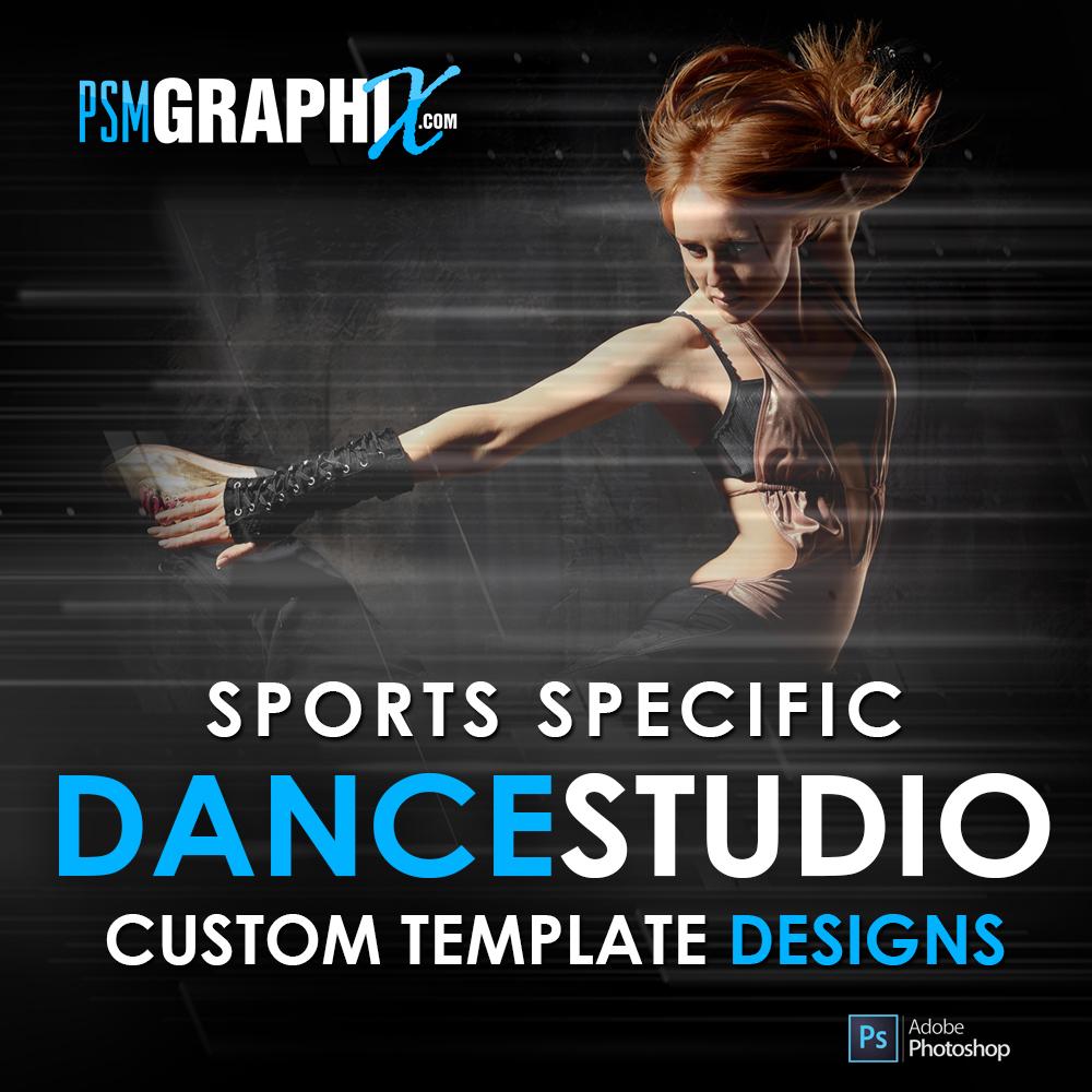 Custom Photoshop Templates - Dance Designs – PSMGraphix
