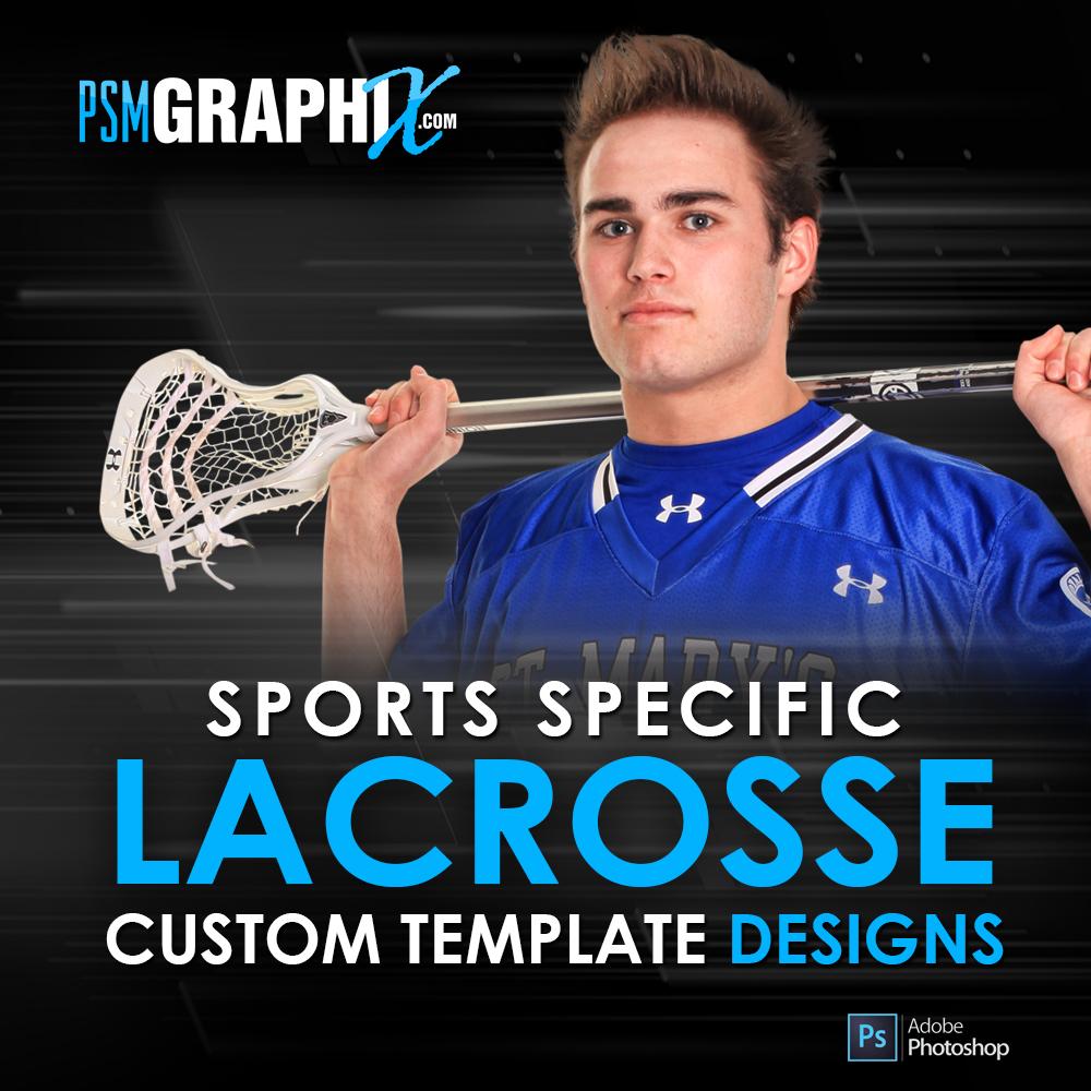 Custom Photoshop Templates - Lacrosse Designs – PSMGraphix