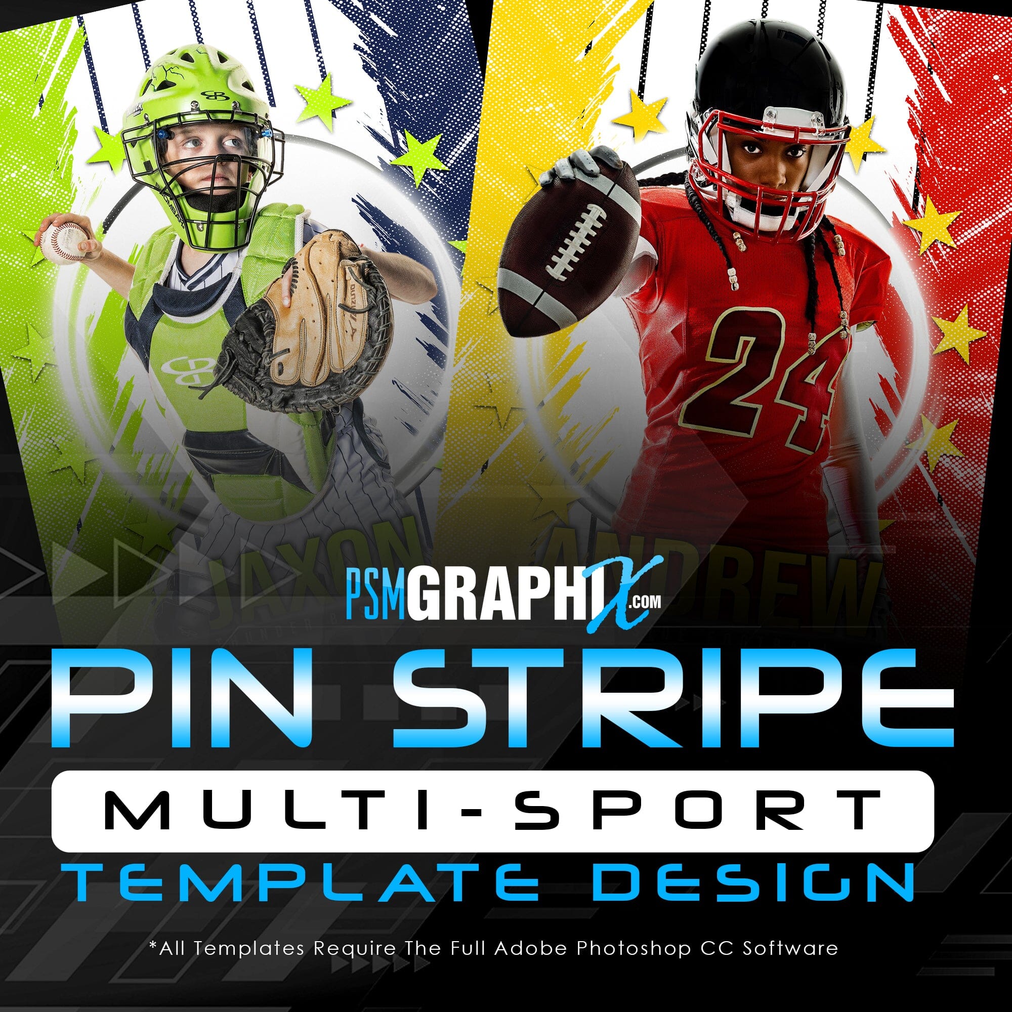 PSM Graphix - Sports Photoshop Templates – PSMGraphix