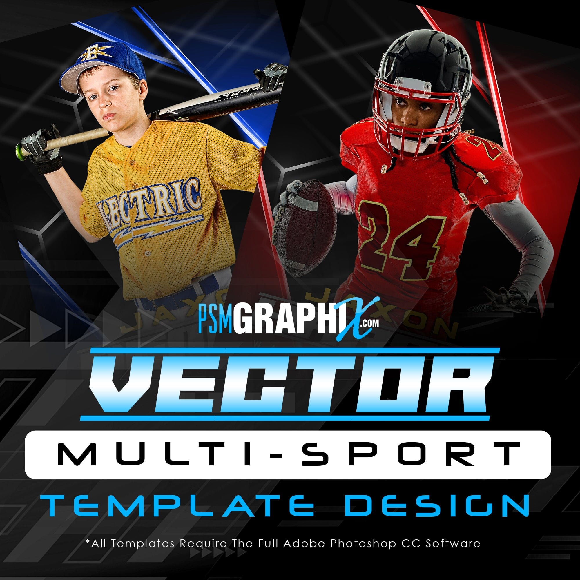 PSM Graphix - Sports Photoshop Templates – PSMGraphix