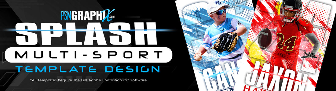 SPLASH - Multi-Sport Template Collection – PSMGraphix