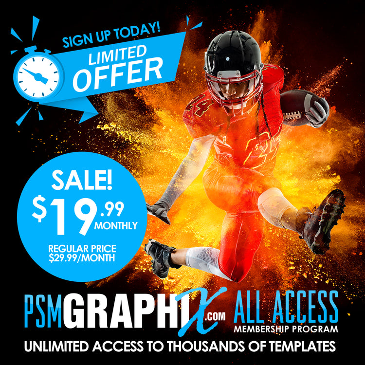 PSM Graphix - Sports Photoshop Templates – PSMGraphix