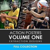 Action Extraction Poster Photoshop Templates – PSMGraphix
