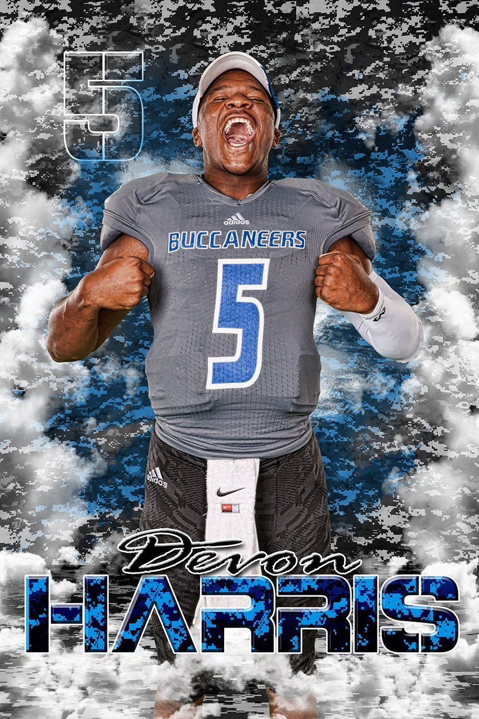 MVP Series - Sports Photoshop Templates - Vertical Designs – PSMGraphix